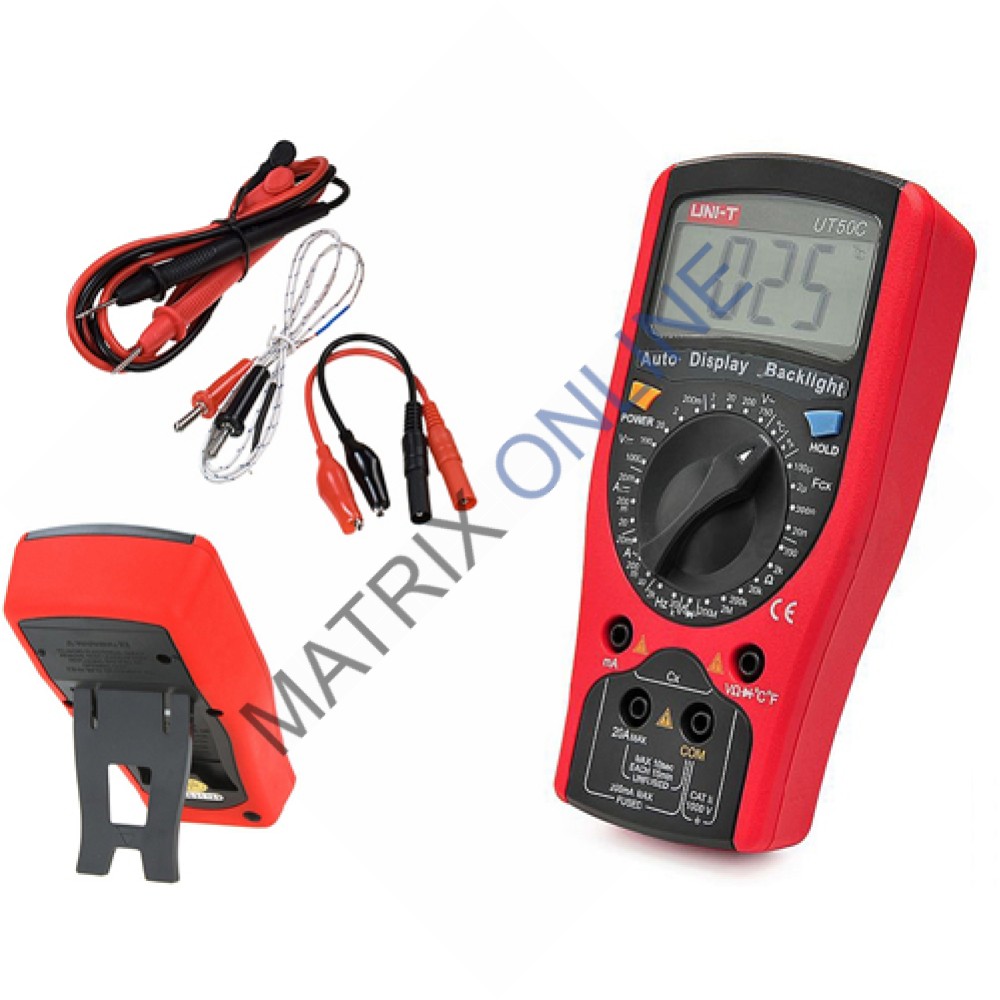 UT50C - Modern Digital Multimeter 750ACV / 1000DCV